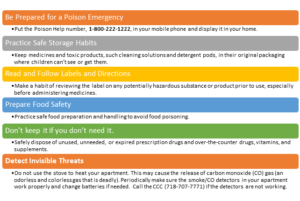 National Poison Prevention Week Safety Tips - The NYCHA Journal