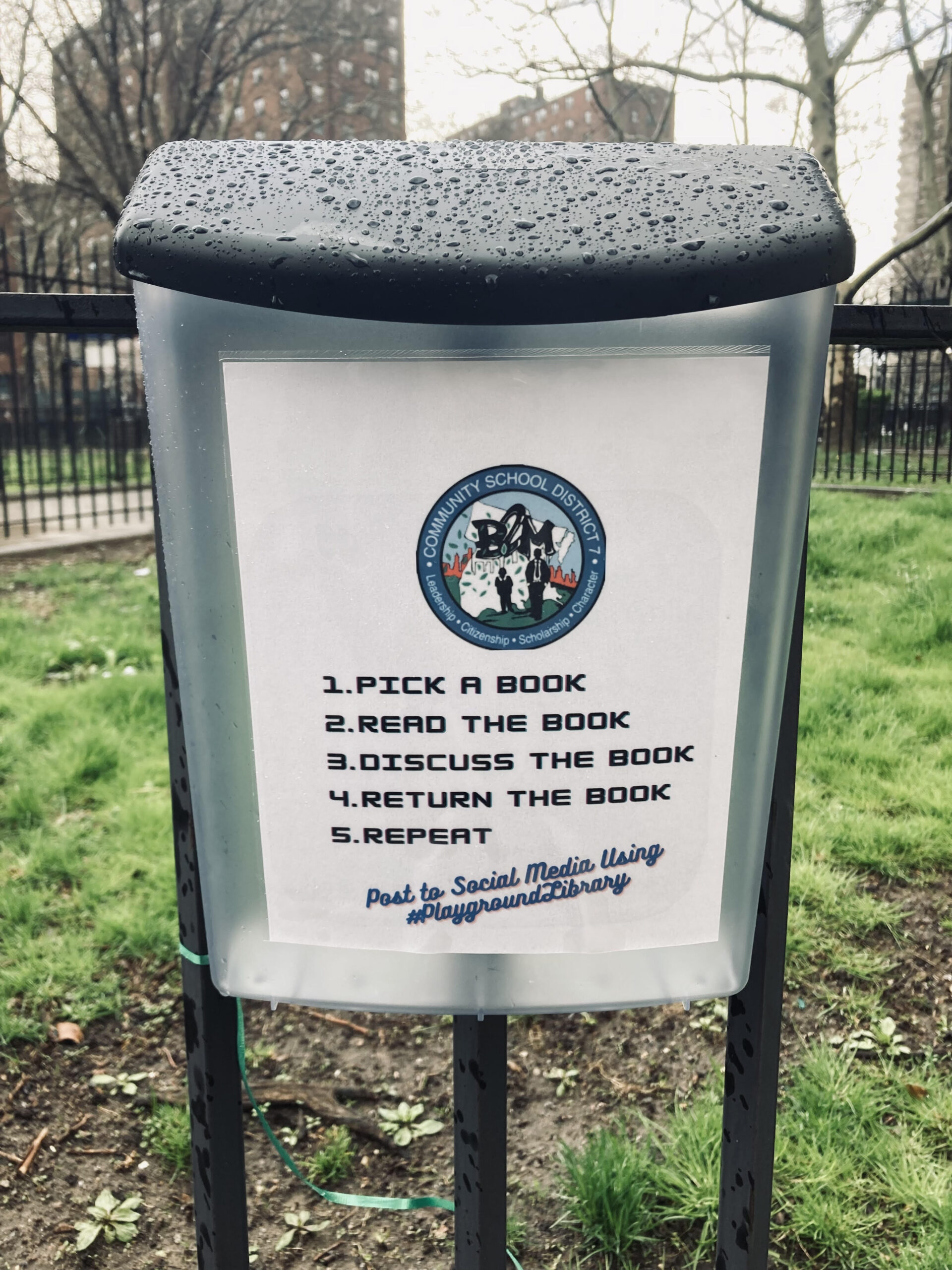 Growing a Love of Reading on the Playground - The NYCHA Journal