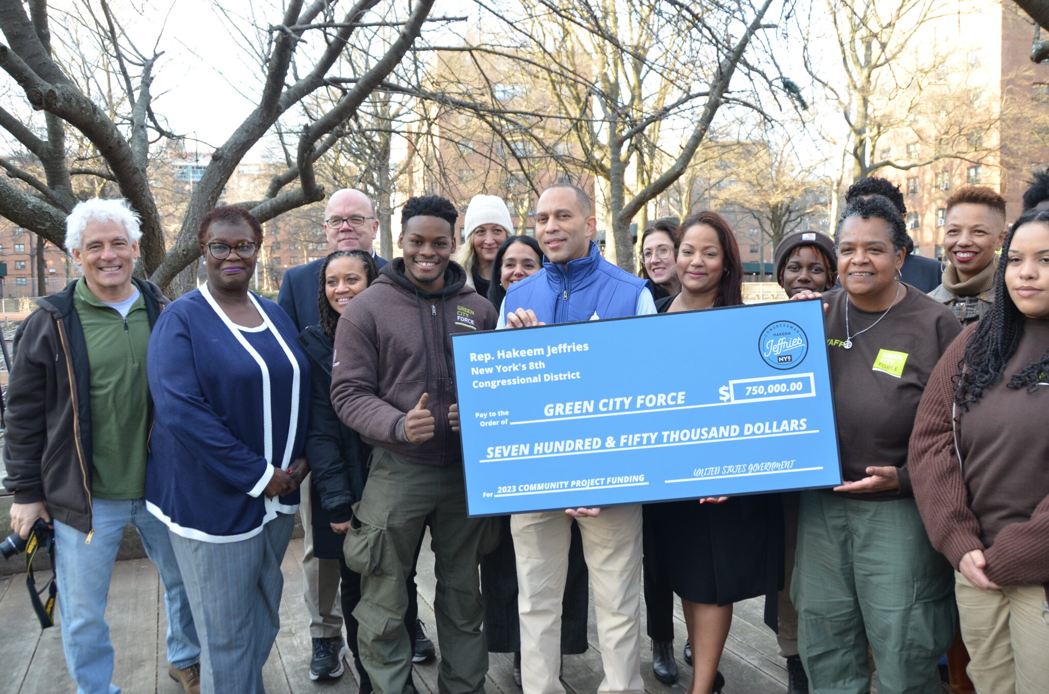 House Democratic Leader Hakeem Jeffries Visits NYCHA Urban Farm - The ...